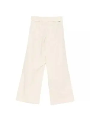 PSOPHIA Belted Pleated Trousers
