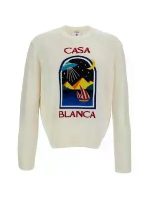 Casablanca Ribbed Sweaters For Men