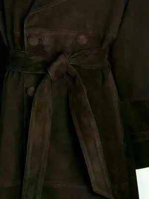 AARON ESH Belted Double-breasted Coat