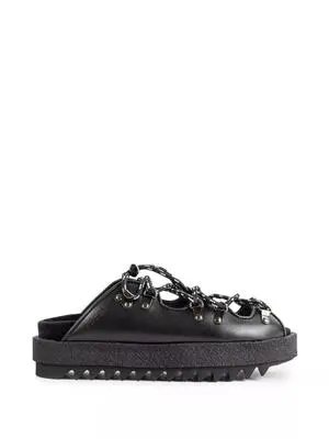 Sacai Platform Mules