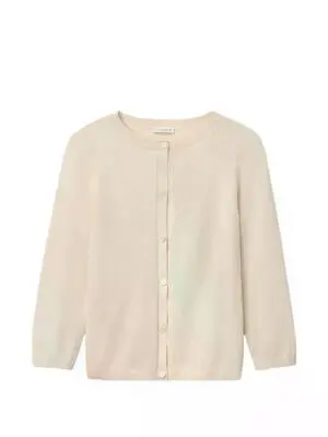 Lafayette 148 New York Cropped Button-front Cardigan