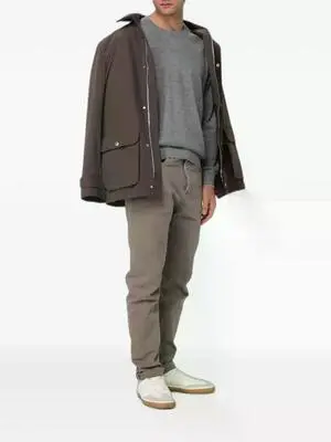 Brunello Cucinelli Cashmere Crew-neck Sweater - Grey