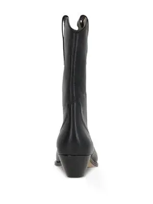 Isabel Marant Étoile Pointed-toe Leather Ankle Boots
