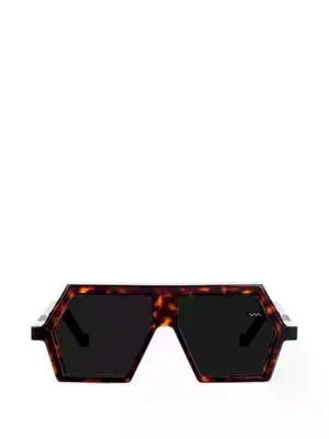 VAVA EYEWEAR Geometric Sunglasses - Brown