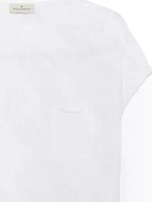 Bruno Manetti Knitted Sweater With Pocket Detail