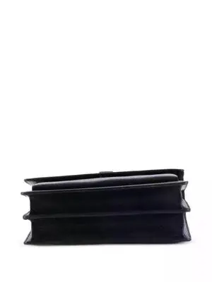 Saint Laurent Leather Medium Satchel Crossbody Bag