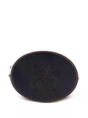 Loewe Gate Anagram Jacquard Canvas Medium Bucket Bag