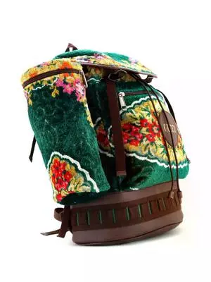 Gucci Velvet Jacquard Backpack