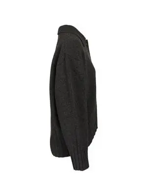 Attico Logo-embroidered Cardigan