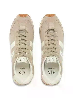 Armani Exchange Panelled Logo Sneakers