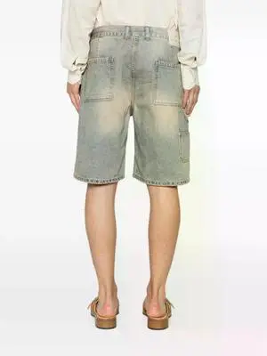 YES LONDON Faded Cargo Shorts