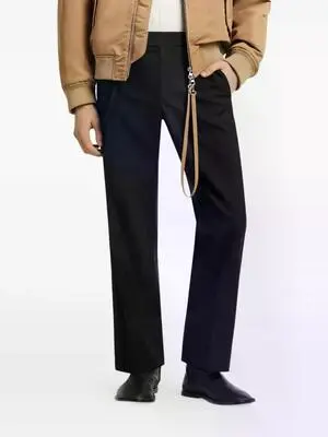 COURREGES Ac Logo Tailored Trousers - Black