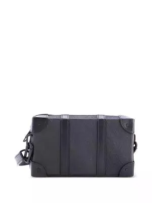 LOUIS VUITTON Soft Trunk Wallet Monogram Taurillon Leather Crossbody Bag