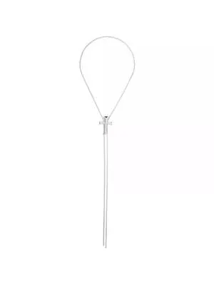 LAG WORLD Croix Cross Pendant Necklace - Silver