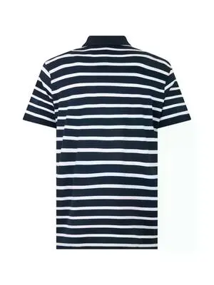 Paul & Shark Striped Short-sleeve Polo Shirt