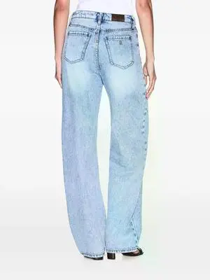 Armani Exchange Logo Plaque Jeans