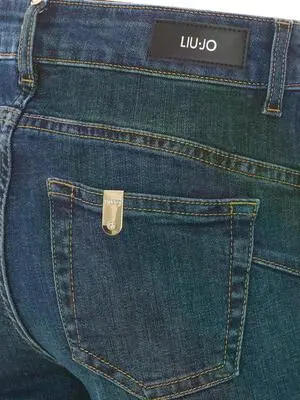 Liu Jo Logo Patch Skinny Jeans