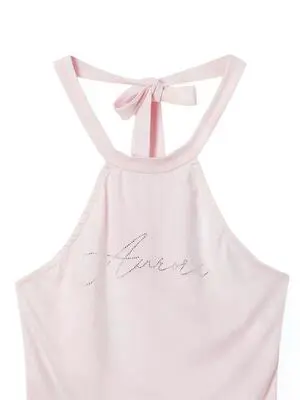 B+AB Embellished Halterneck Top - Pink