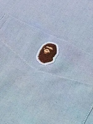 A BATHING APE Logo-print Short-sleeve Shirt