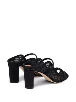MALONE SOULIERS Norah Sequin-embellished Mesh Sandals