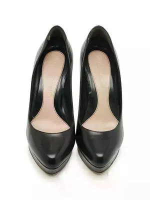 Alexander McQueen Horn Platform Pumps