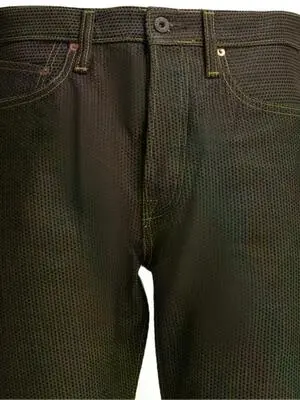 Kapital Monkey Cisco Contrast Stitching Jeans