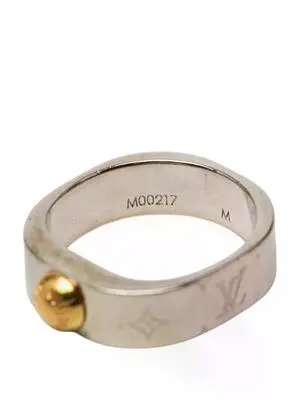 LOUIS VUITTON Brass Nanogram Ring