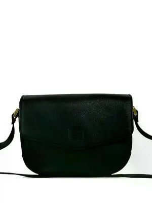 Burberry 20th Century Leather Crossbody Bag - Black