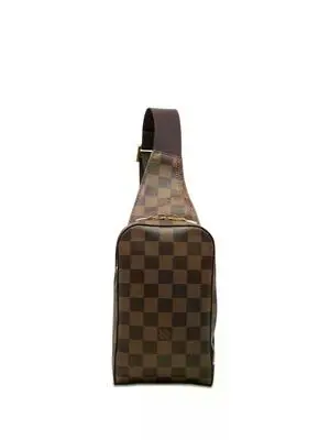 LOUIS VUITTON Damier Ebene Geronimos Crossbody Bag
