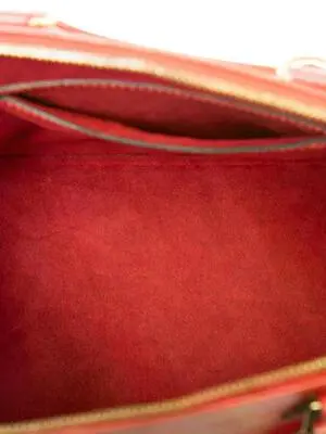 LOUIS VUITTON Epi Alma Pm Handbag - Red