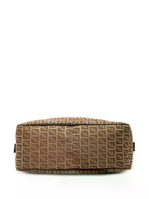 Fendi Zucchino Canvas Shoulder Bag