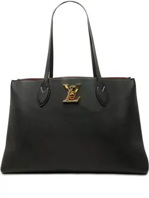 LOUIS VUITTON Lockme Shopper Tote Bag - Black