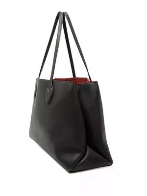 LOUIS VUITTON Lockme Shopper Tote Bag - Black