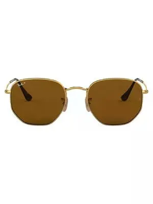 Ray-ban Round Frame Sunglasses - Brown