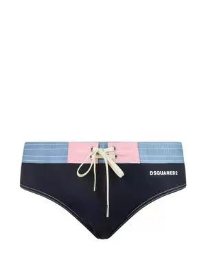 Dsquared2 Logo Print Swim Briefs