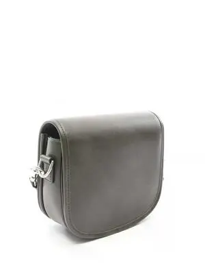 Celine Small Shiny Calfskin Besace Clea Satchel - Green