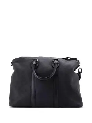 LOUIS VUITTON Aerogram Lock It Tote Satchel - Black