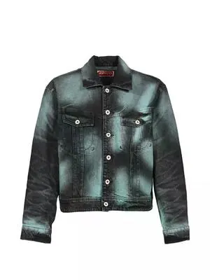 Kenzo Boke Heart Logo-print Denim Jacket