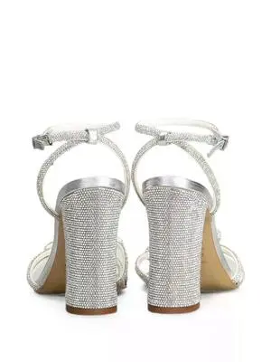 WERNER Crystal Embellished Bow Sandals