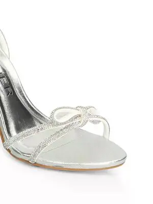 WERNER Crystal Embellished Bow Sandals