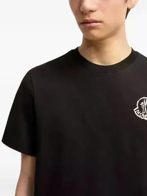 Moncler Logo-patch T-shirt - Black