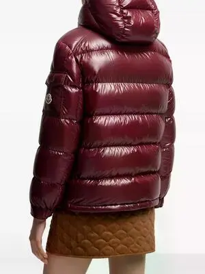 Moncler Maire Hooded Padded Jacket - Red