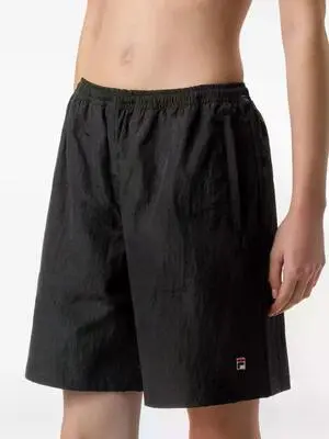 FILA X Hailey Bieber Crinkled Texture Shorts