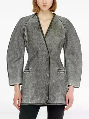 DIESEL® Sculptural Cocoon Sleeve Cardigan Jacket