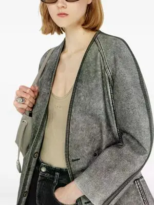 DIESEL® Sculptural Cocoon Sleeve Cardigan Jacket