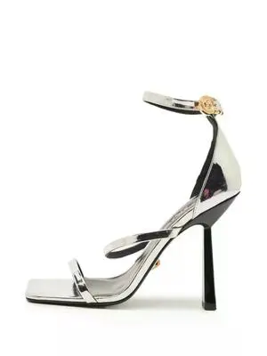 Versace Safety Pin Ankle Strap Sandals