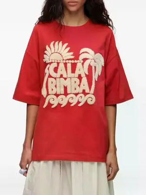 Bimba Y Lola Towelling Logo T-shirt