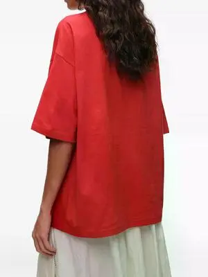 Bimba Y Lola Towelling Logo T-shirt