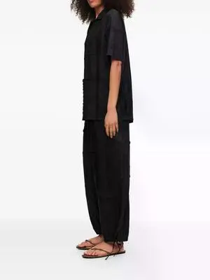 Bimba Y Lola Embroidered Patchwork Shirt