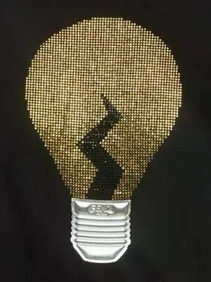 Fendi Lightbulb Embellished T-shirt